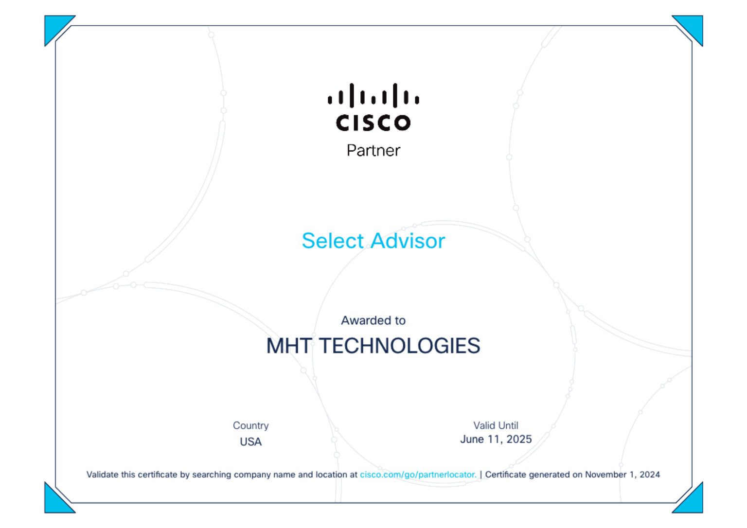 Cisco Select Advisor | MHT Technologies