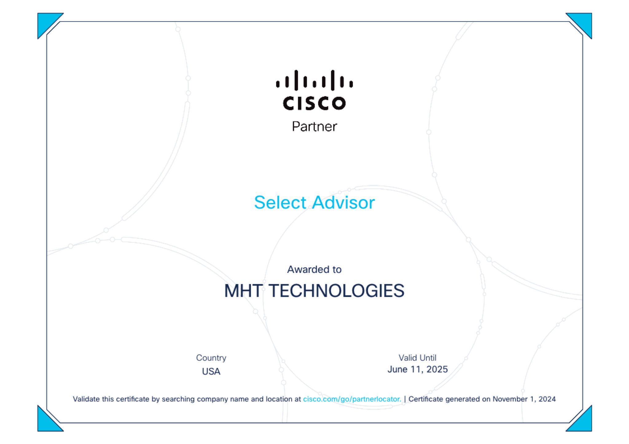 Cisco Select Advisor | MHT Technologies