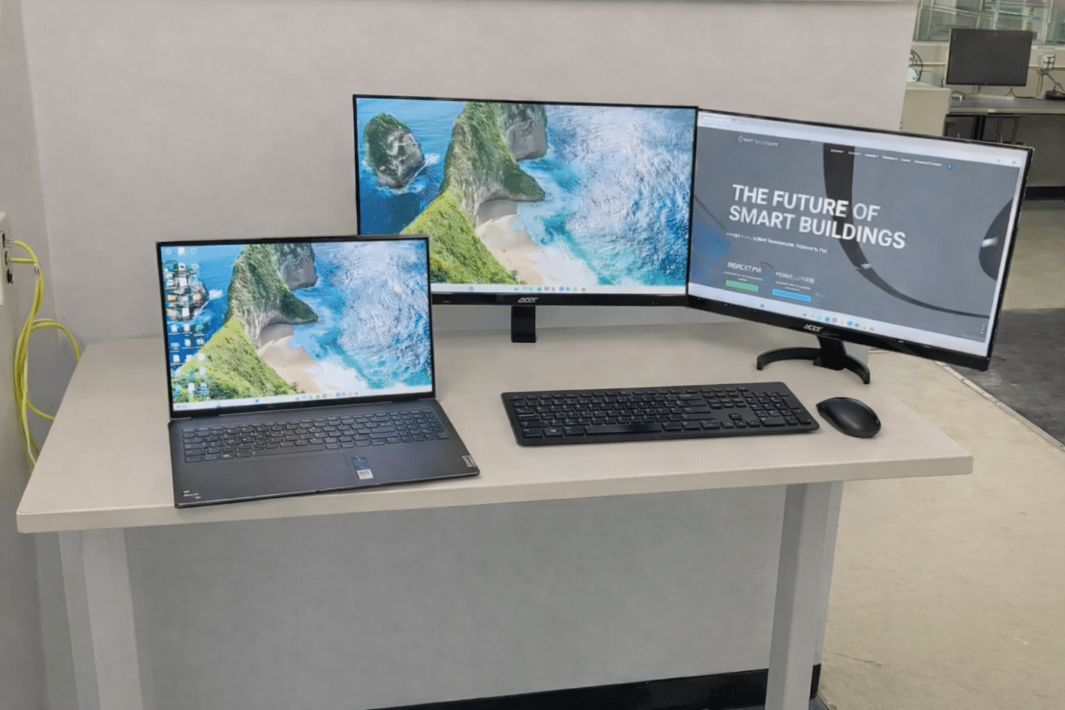 PoE Desk | Power Over Ethernet Enabled Sit-Stand Workstation | MHT ...